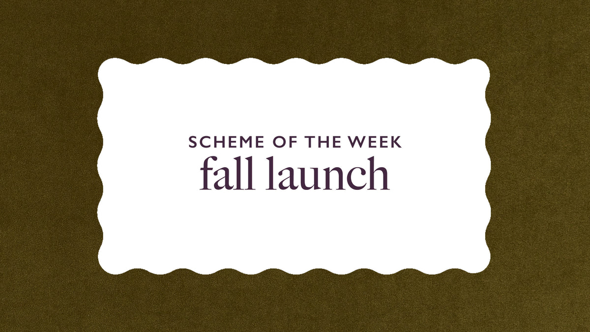 Scheme of the Week: Fall Launch– Coley Home