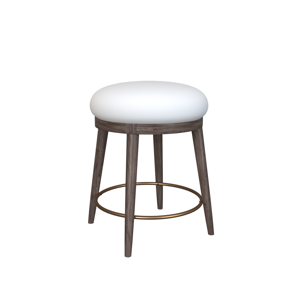 Upholstered Swivel Counter Stool– Coley Home