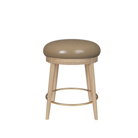 Upholstered Swivel Counter Stool – Coley Home