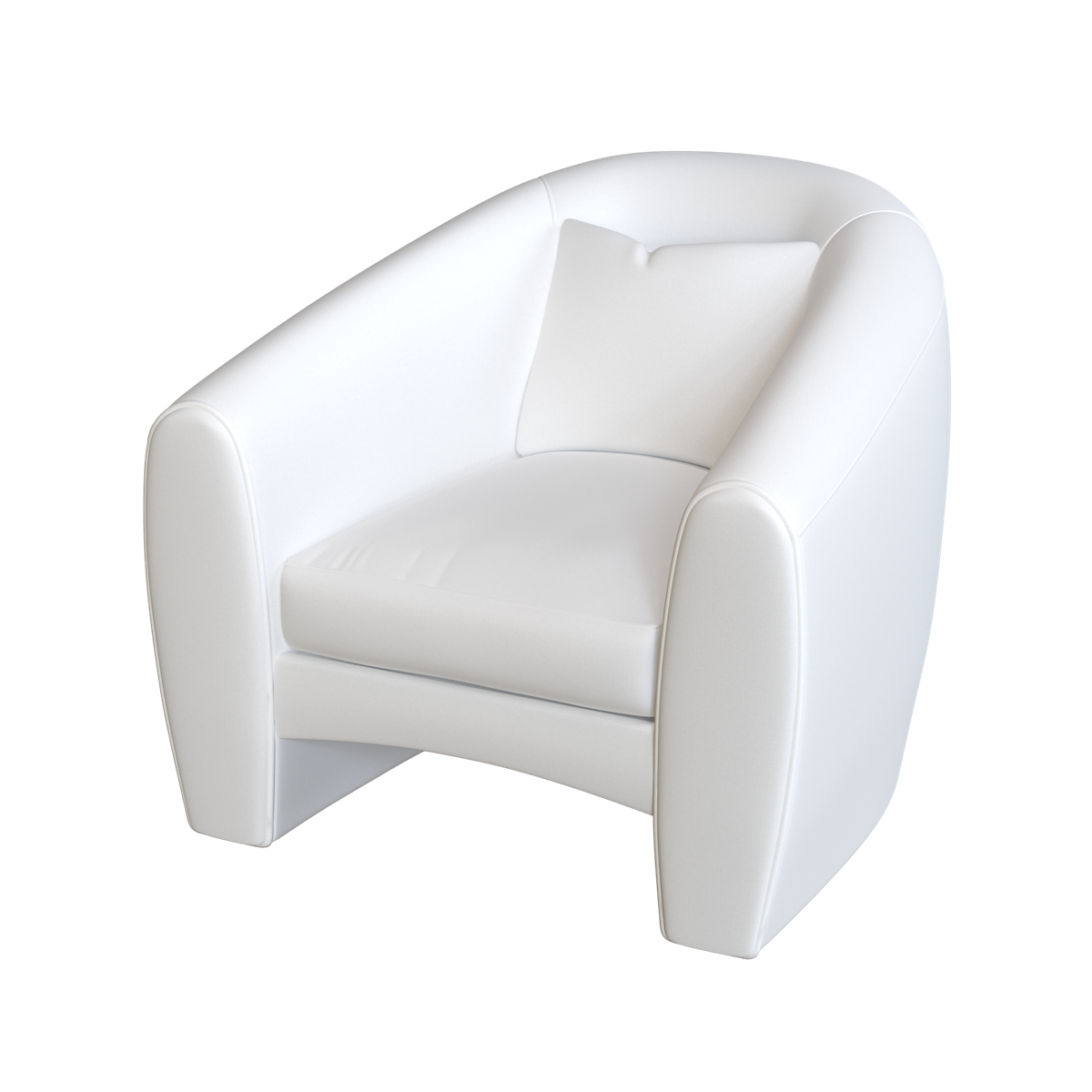 Upholstered Modern Barrel Chair– Coley Home