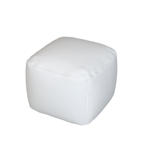 Custom Upholstered Pouf – Coley Home