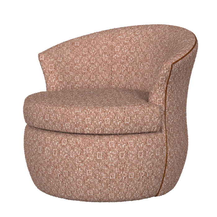 Upholstered Small Swivel Chair– Coley Home