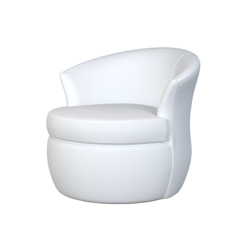 Upholstered Small Swivel Chair – Coley Home