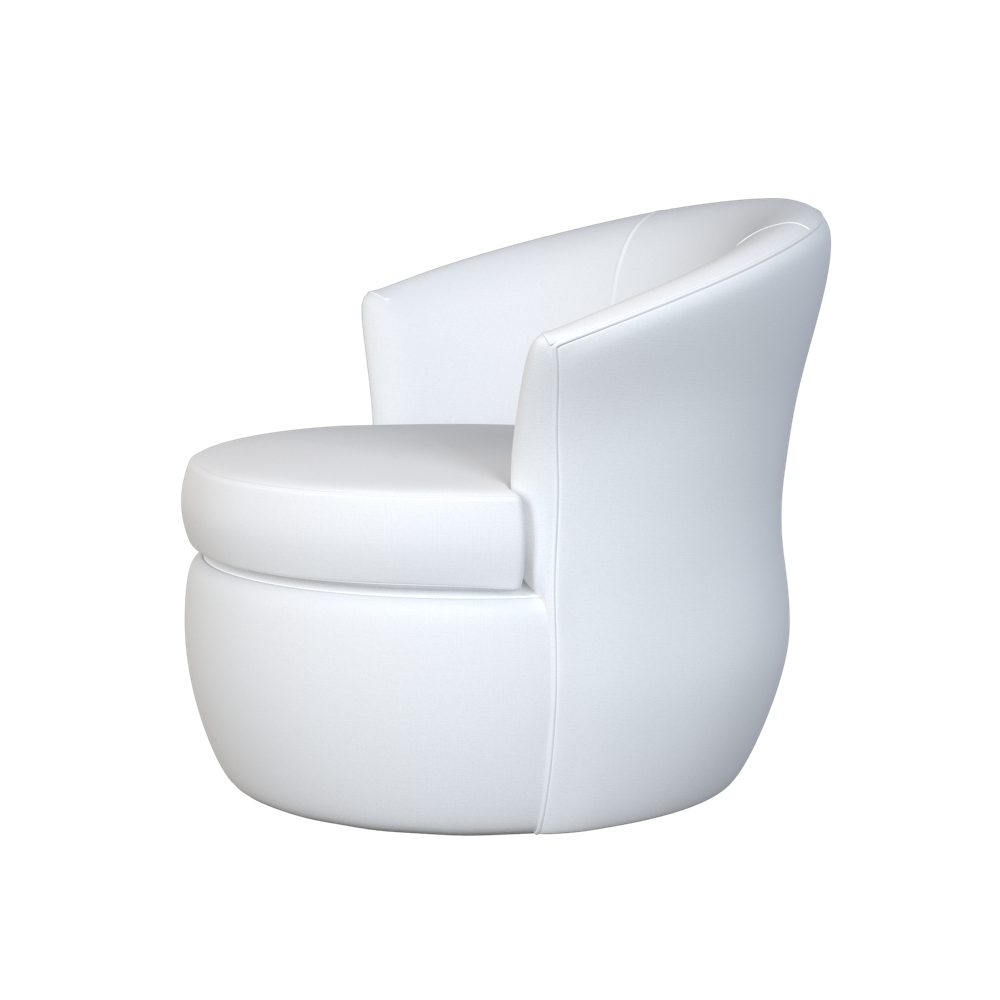 Upholstered Small Swivel Chair– Coley Home
