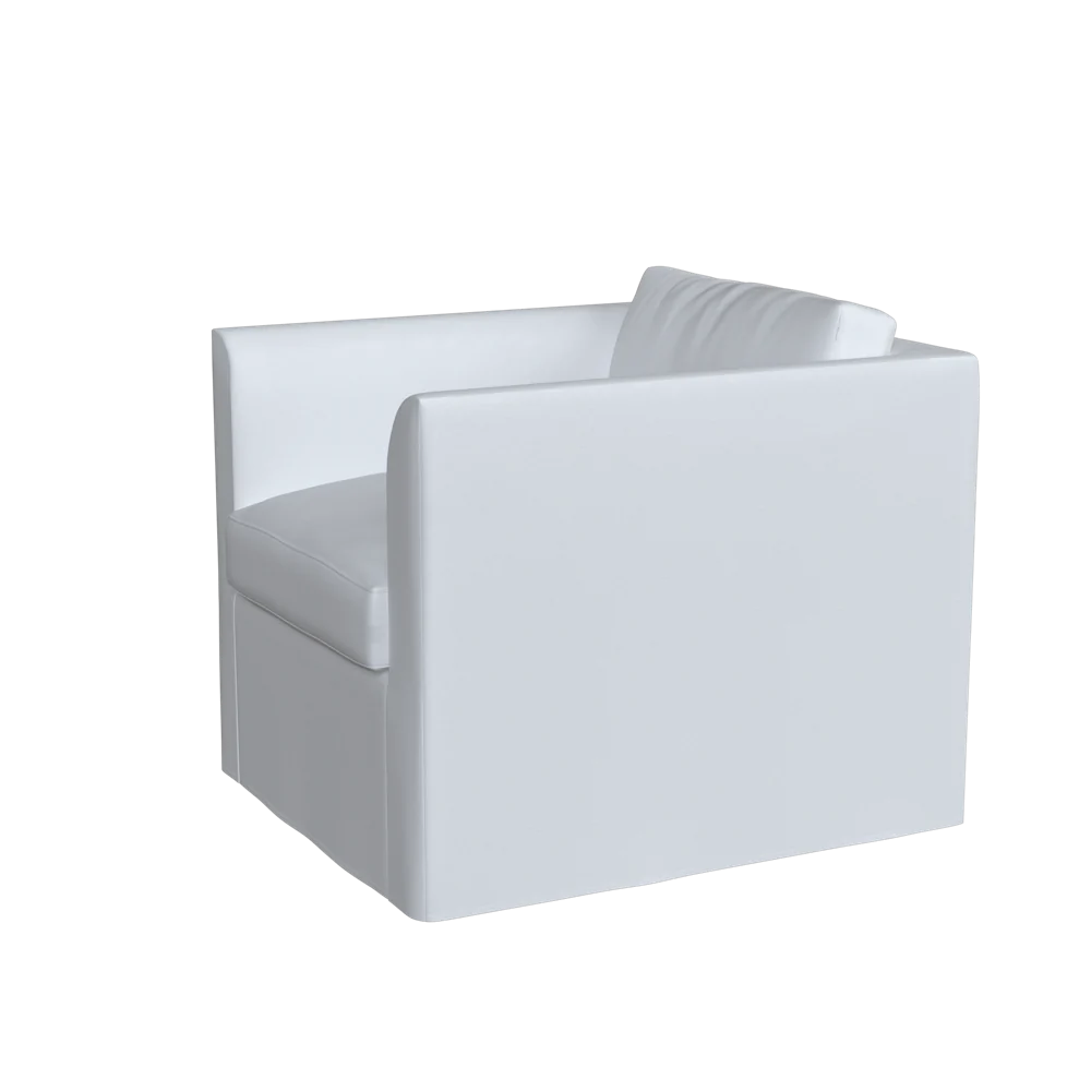 The Bradley Box Chair - Slipcover Only– Coley Home